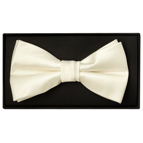 Plain | Off White | Men's | Bow Tie