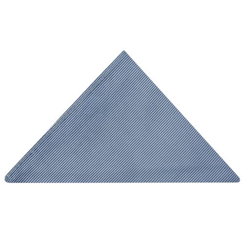 Dusty Blue | Silk | Twill | Pocket Square | Handkerchief | Pocket Square