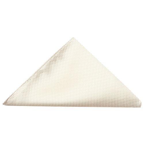 Ivory | Diamond | Pocket Square
