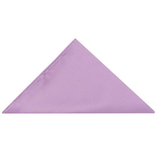 Plain | Lilac | Satin | Pocket Square