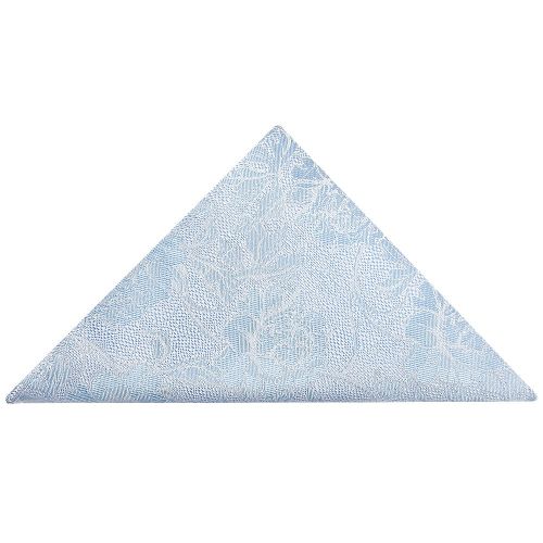 Blue Flower Pocket Square - Free Delivery