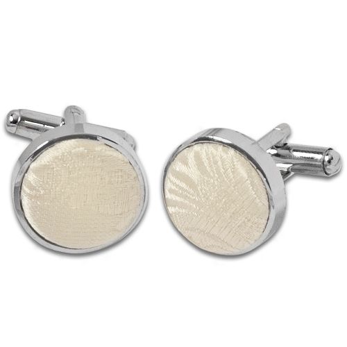 Ivory | Paisley | Cufflinks