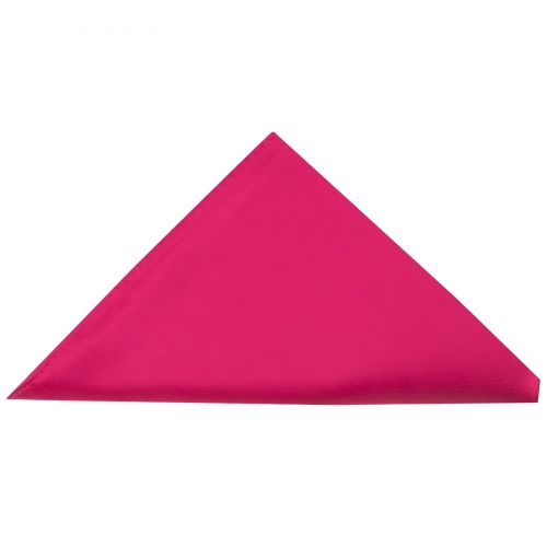 Plain | Cerise Pink | Satin | Pocket Square