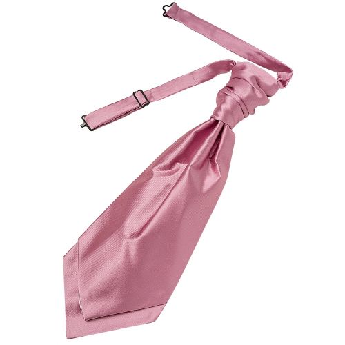 Plain | Dusty Pink | Satin | Men's | Cravat | Tie