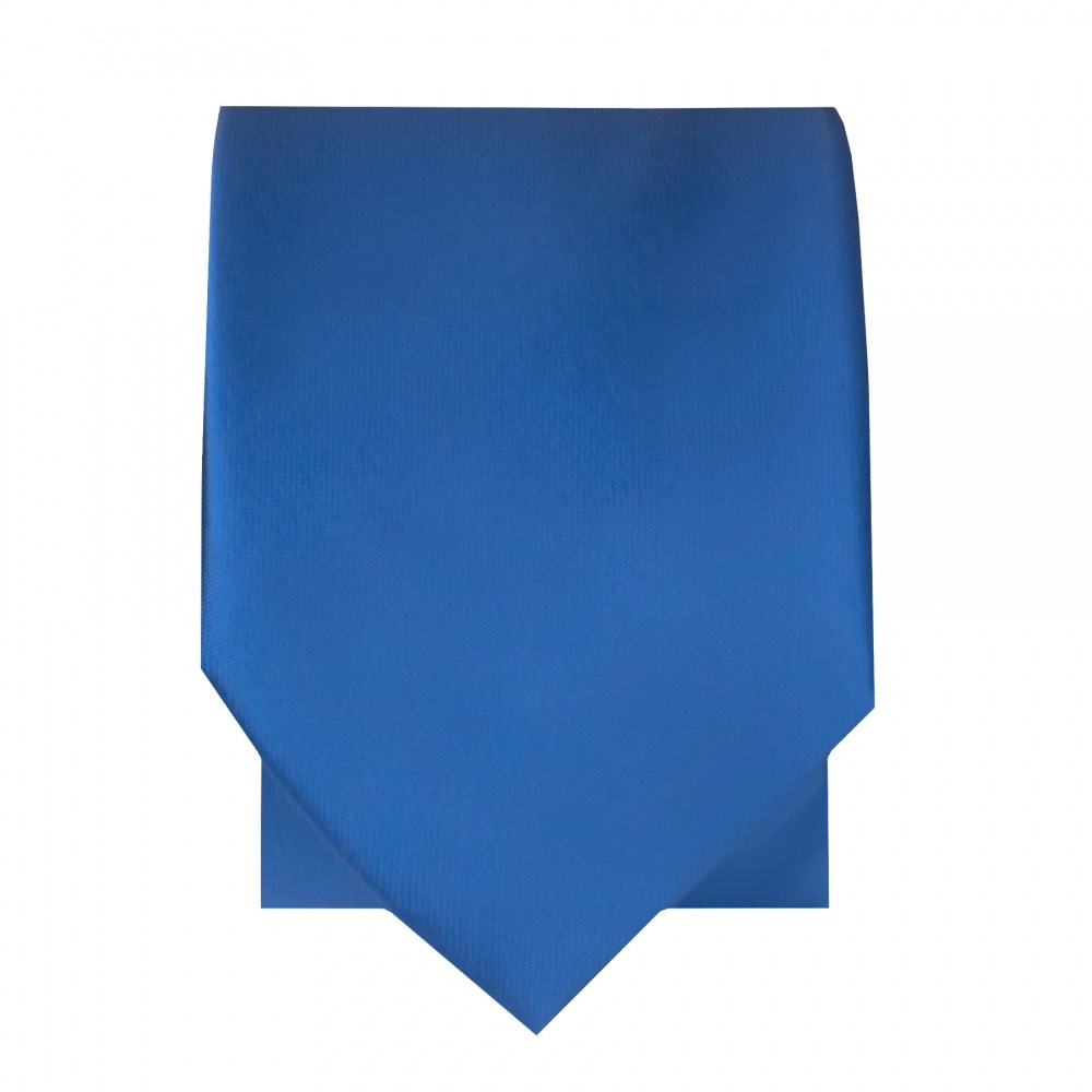 Plain | Electric Blue | Satin | Skinny | Men's | Tie