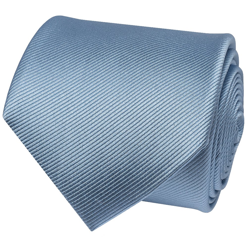 Light Blue | Silk | Twill | Classic | Men's Tie and Pocket Square Set