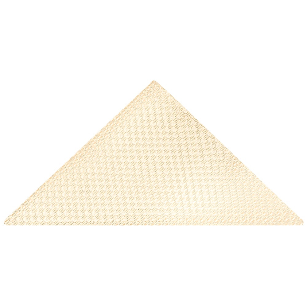 Plain | Ivory | Textured | Classic | Men's | Tie and Pocket Square Set