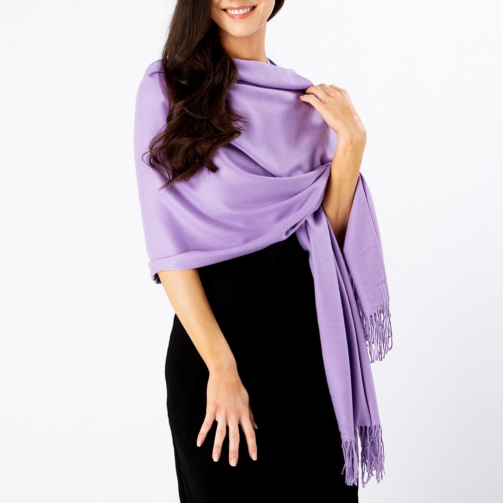 Lavender Pashminas, Shawls & Wraps - Free Delivery - Ties R Us