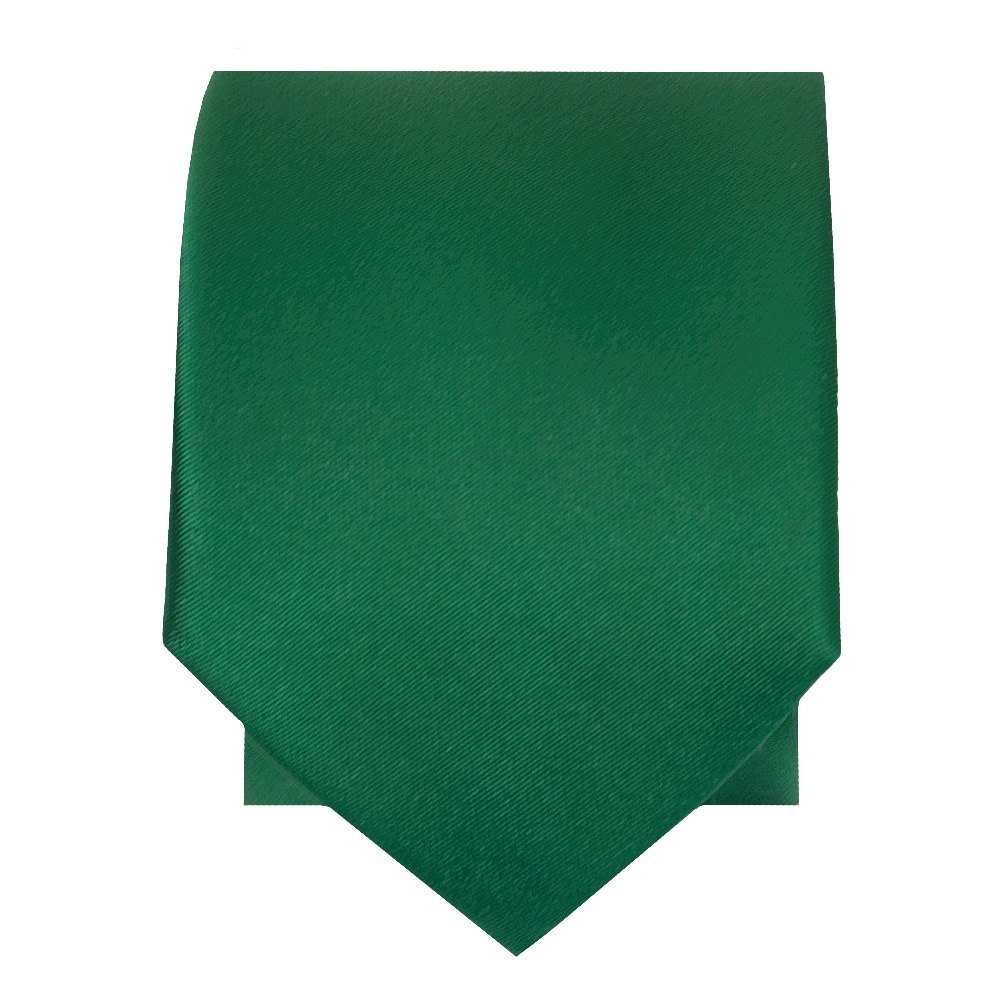Plain | Forest Green | Satin | Skinny | Men's | Tie