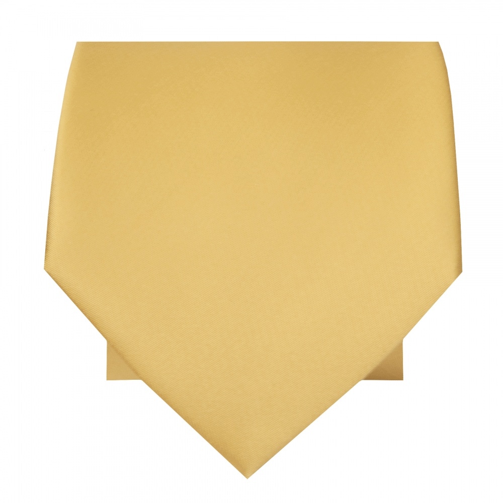 Plain Caramel Satin Silk Classic Men's Tie