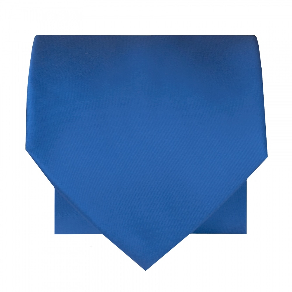 Plain | Electric Blue | Satin | Classic | Men's | Tie