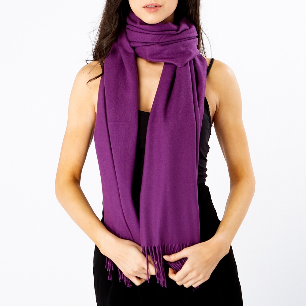 Plum Pashminas, Shawls & Wraps - Free Delivery - Ties R Us